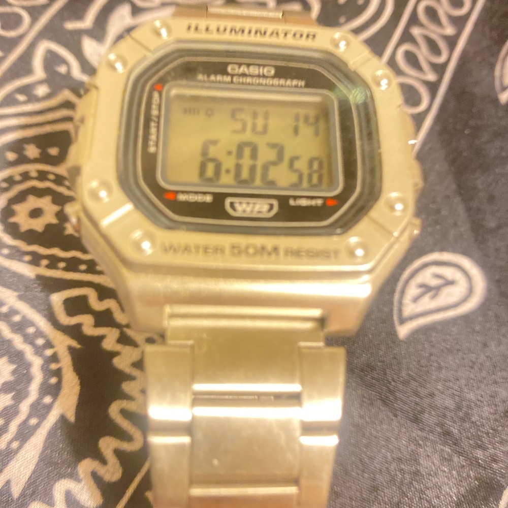 Vintage Casio Alarm Chronograph 50m Water Resistant B… - Gem